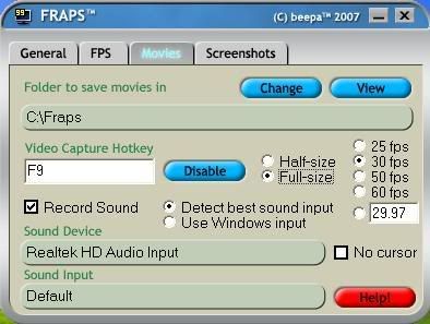 Fraps on San Andreas - Help & Support - GTAForums