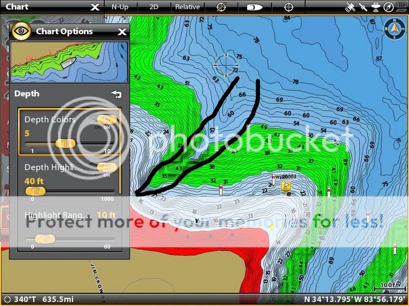 Help me find the ditches - Marine Electronics - Bass Fishing Forums