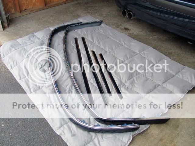 FS: Complete Jetta Chrome Rub Strip Kit w/ European Front Bumper Rub ...