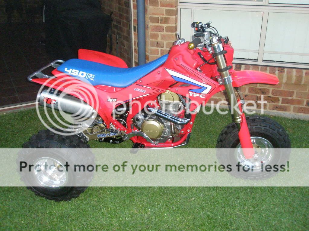 TPC 450R 3 wheeler | Page 5 | Honda TRX 450R