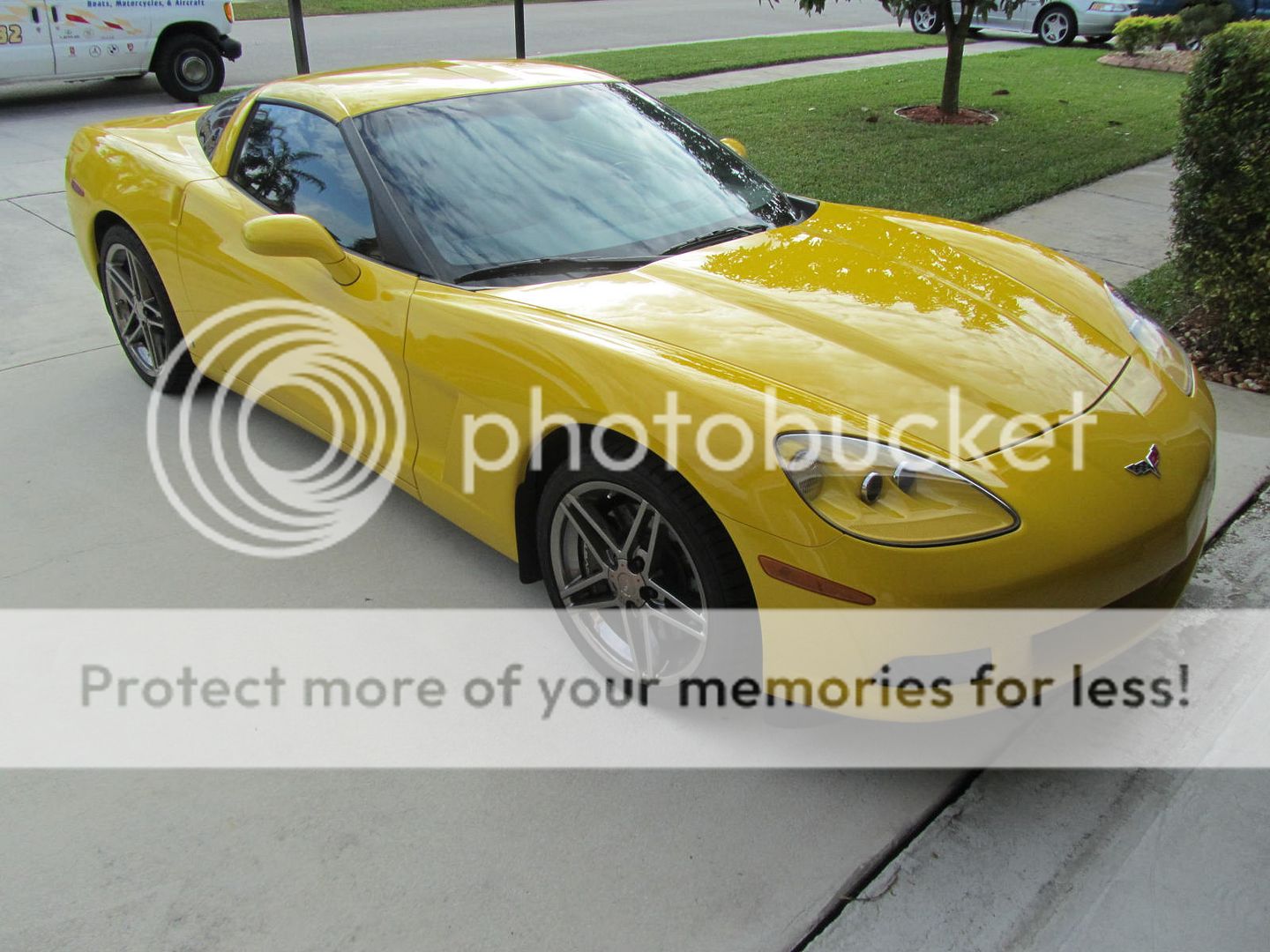 Yellow C6 Corvette by Advanced Detailing of South Florida
