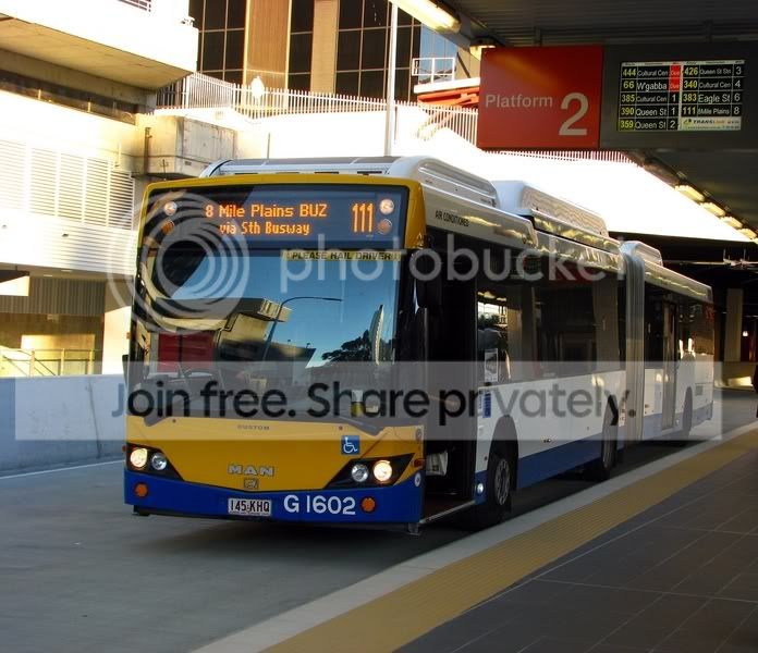 [BNE] Inner Northern Busway 1st Day. Roma St