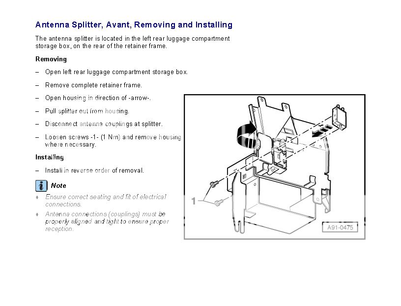 AM/FM reception issue. - AudiWorld Forums