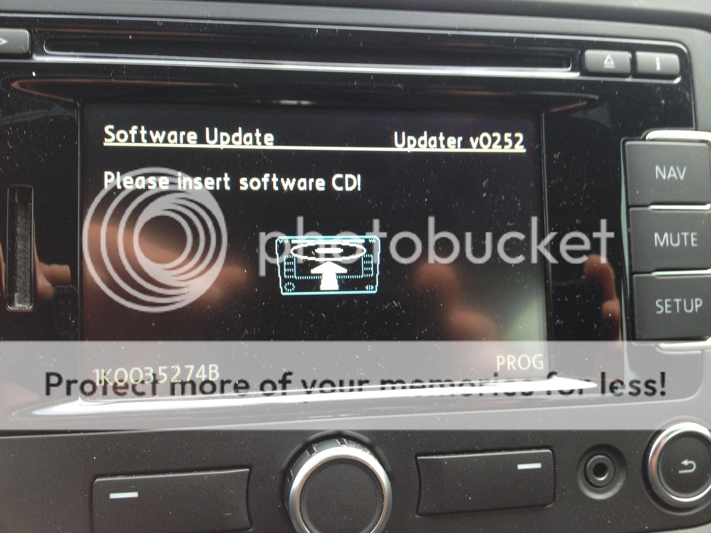 MDI displays "software update" | VW GTI MKVI Forum / VW Golf R Forum ...